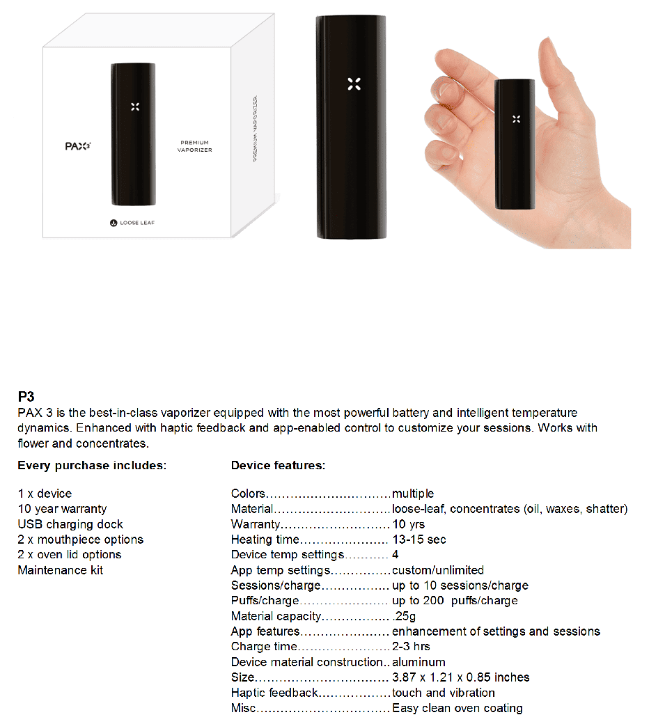 The Pax 3 Vaporizer Review | Extreme Vaporizers